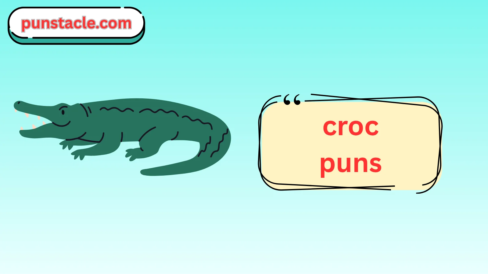301+Croc Puns That Snap! 😂🐊 Funny Crocodile Jokes & Wordplays 2026